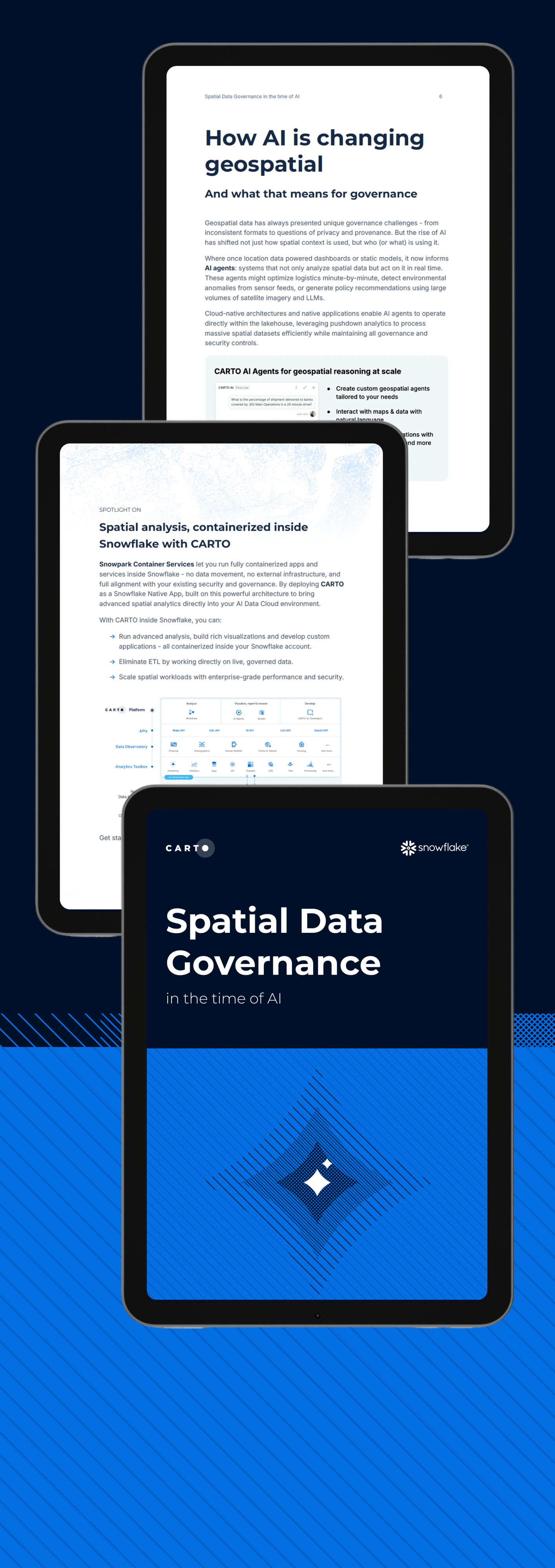 Report: Spatial Data Governance in the Time of AI | CARTO & Snowflake